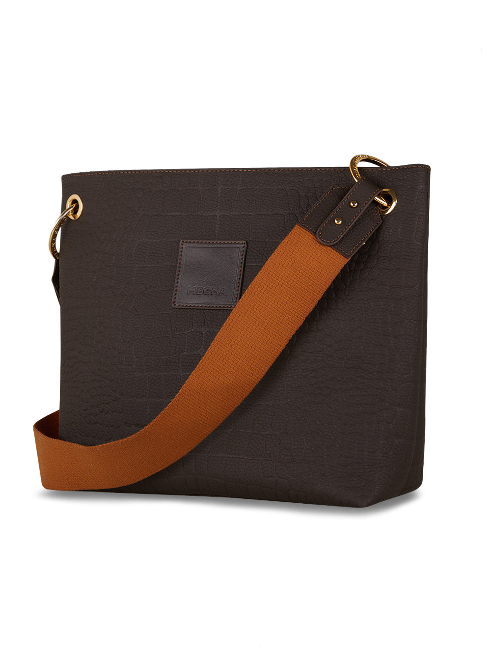 SANDRA BUCKET BAG • MEDIUM • CHOCOLATE – Megna Studio